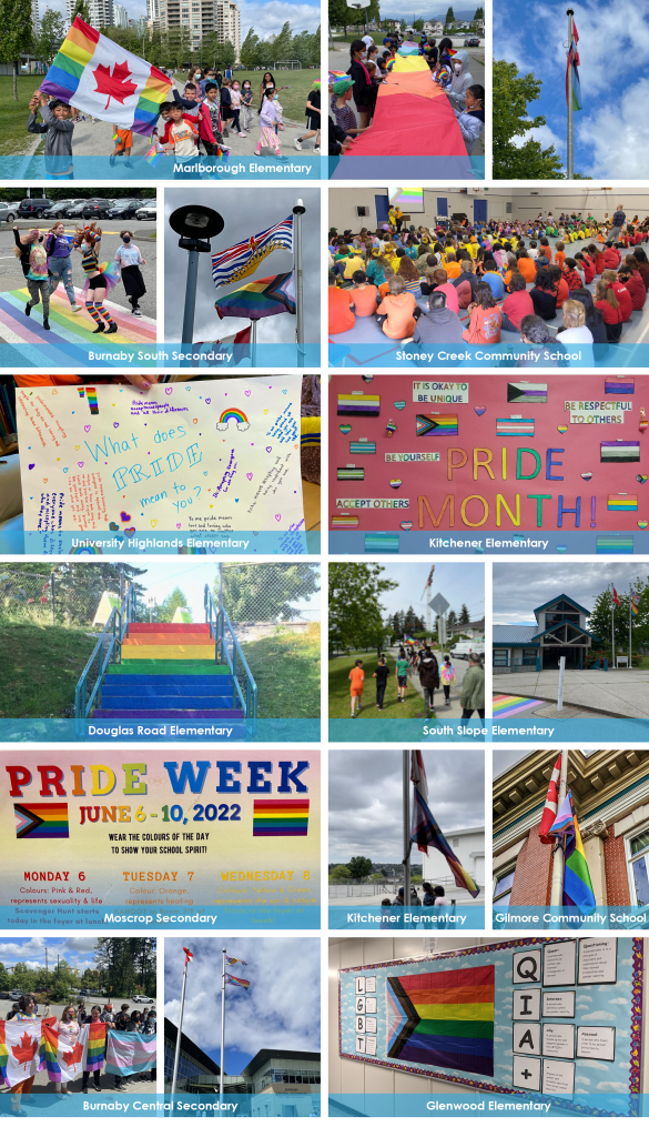 Schools Raise Pride Flag for the First Time - Burnaby Schools - School ...