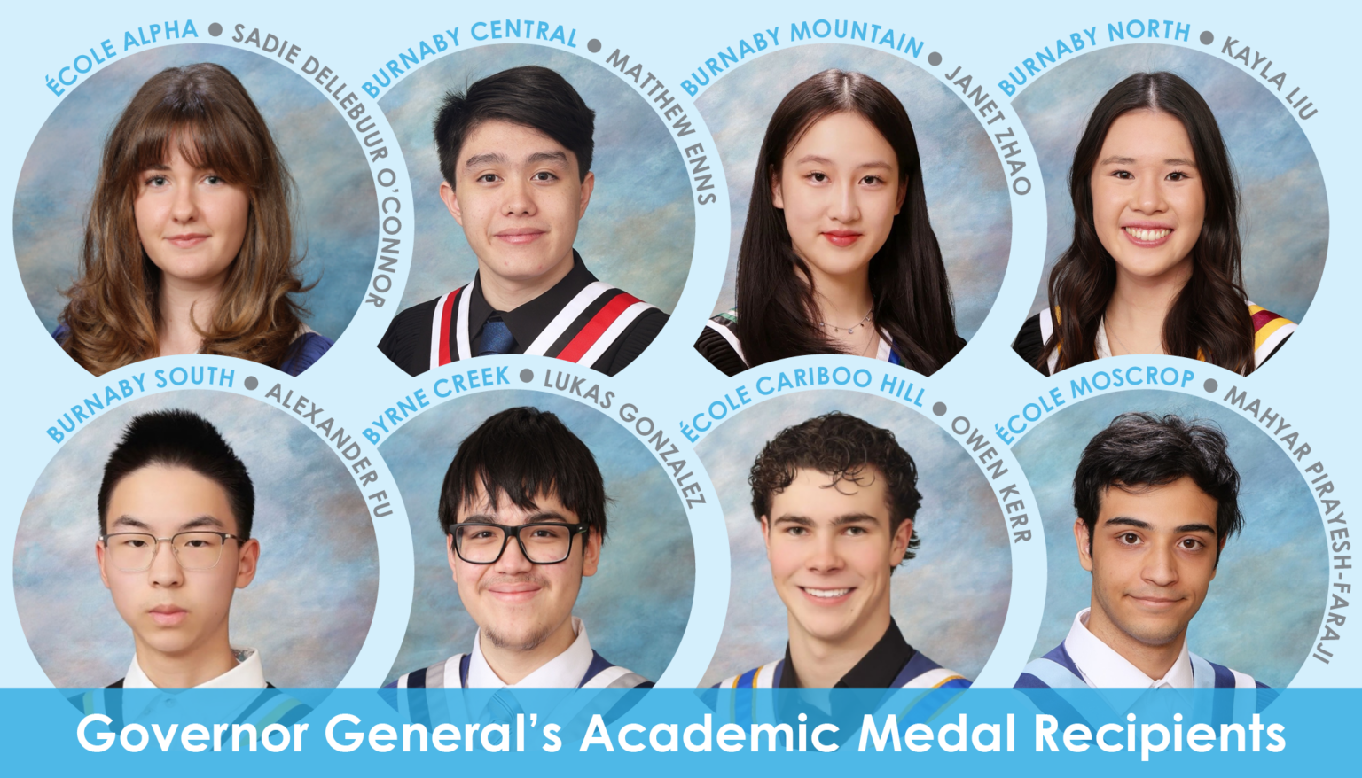 Governor General’s Academic Medal Recipients Celebrated - Burnaby ...